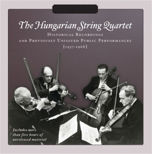 Hungarian String Quartet: Historical Recordings and Previous – HBDirect